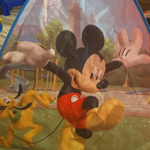 Toys | Mickey Mouse Tent Collapse To Fold Down Original Box Not ...